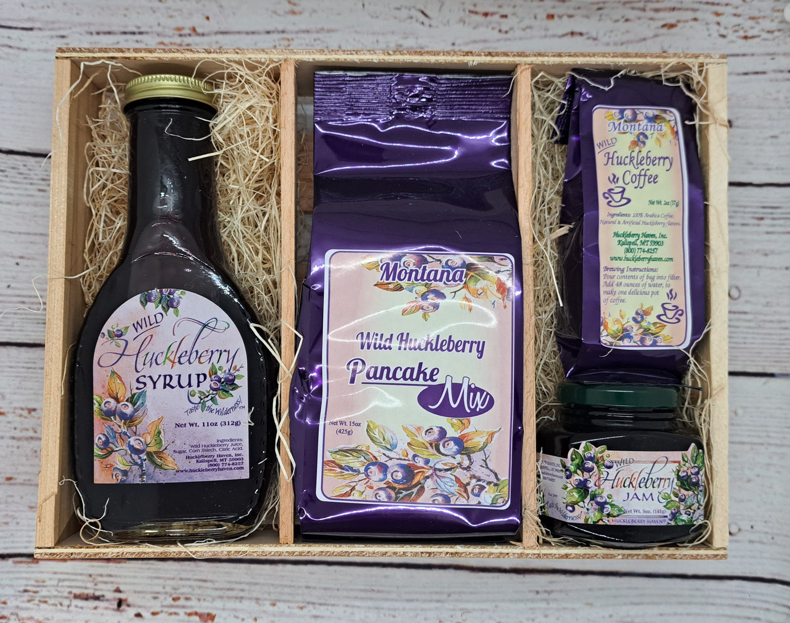 Huckleberry Products — ChaletMarket