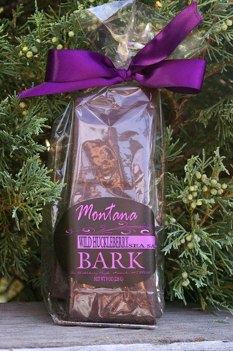Wild Huckleberry Sea Salt Chocolate Bark — ChaletMarket